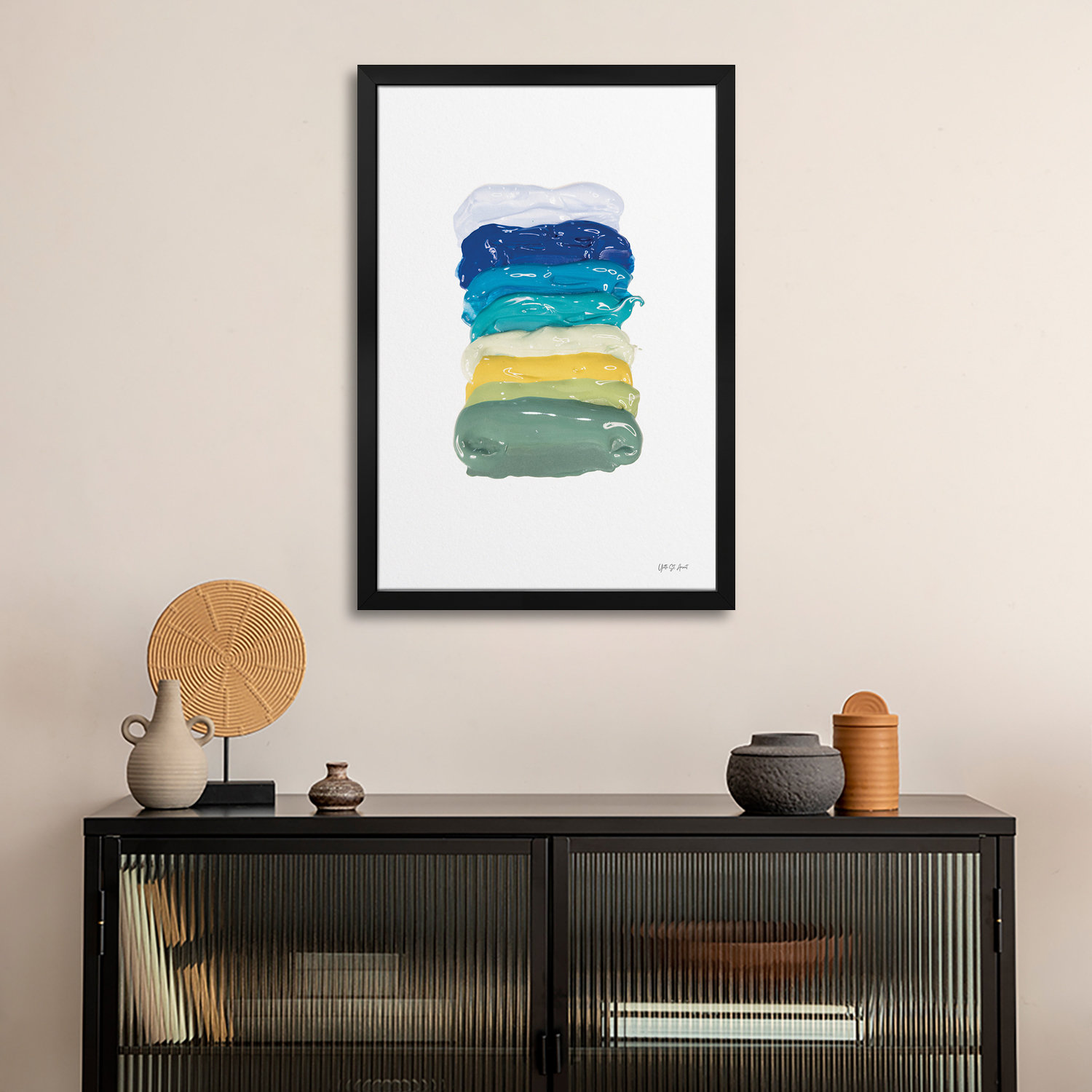 George Oliver Cool Paint Palette - Wall Art Print - Gallery Poster ...