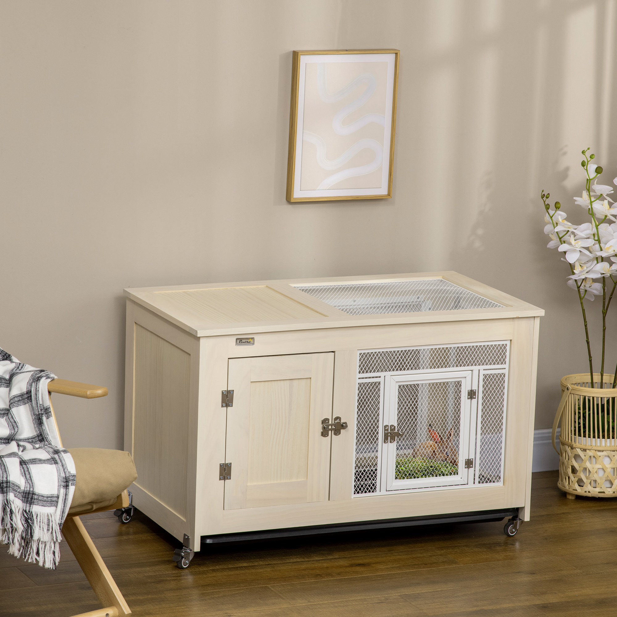 Tucker Murphy Pet™ Daryann Rabbit Hutch & Reviews | Wayfair