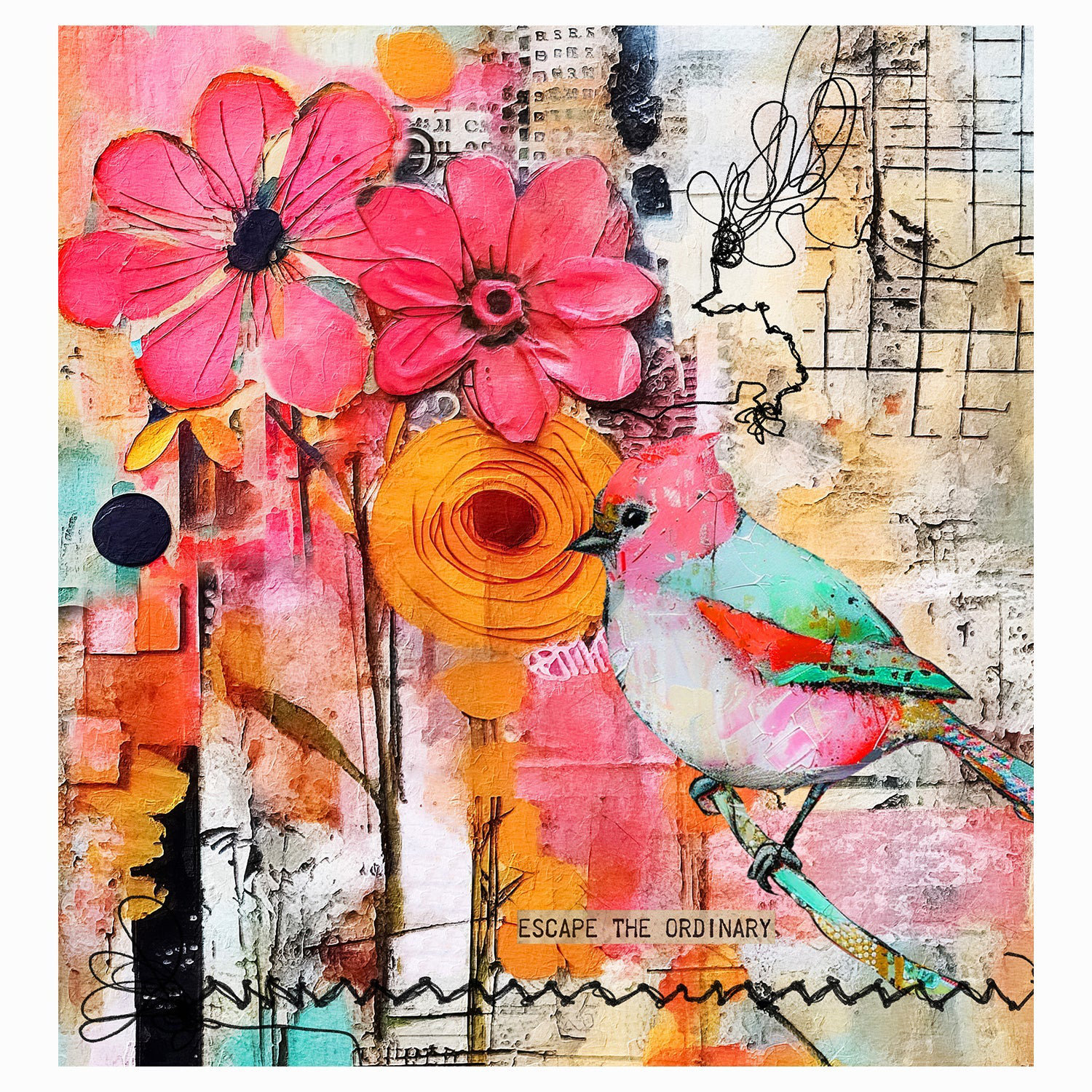 Red Barrel Studio® Premium Wallpaper Wall Mural - Escape The Ordinary ...
