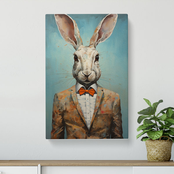 Happy Larry Hare Dadaism Art | Wayfair.co.uk