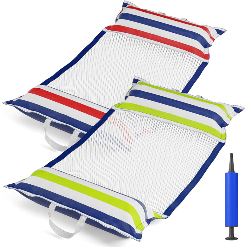 Utibia Inflatable Pool Hammock Float - 2 Pack Water Hammock Pool ...