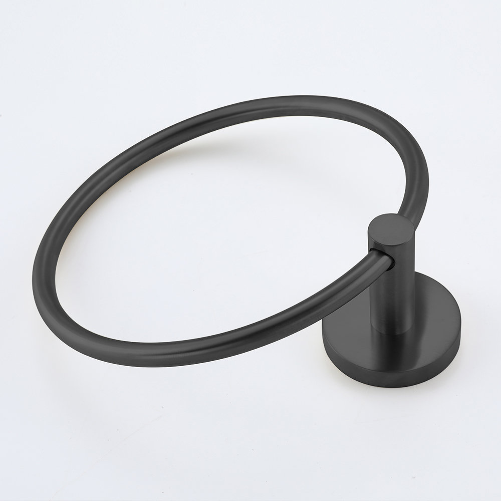 TOPCAN VANITY Wall Mounted Towel Ring | Wayfair
