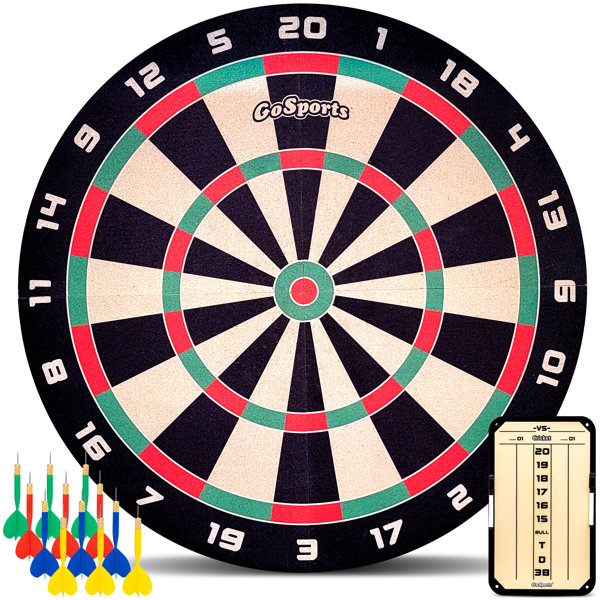 GoSports 3 ft Giant Dartboard - Includes 12 Giant Darts and Scoreboard ...