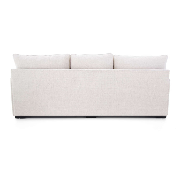 Wade Logan® Terrin 101.5" Recessed Arm Sofa with Reversible Cushions ...