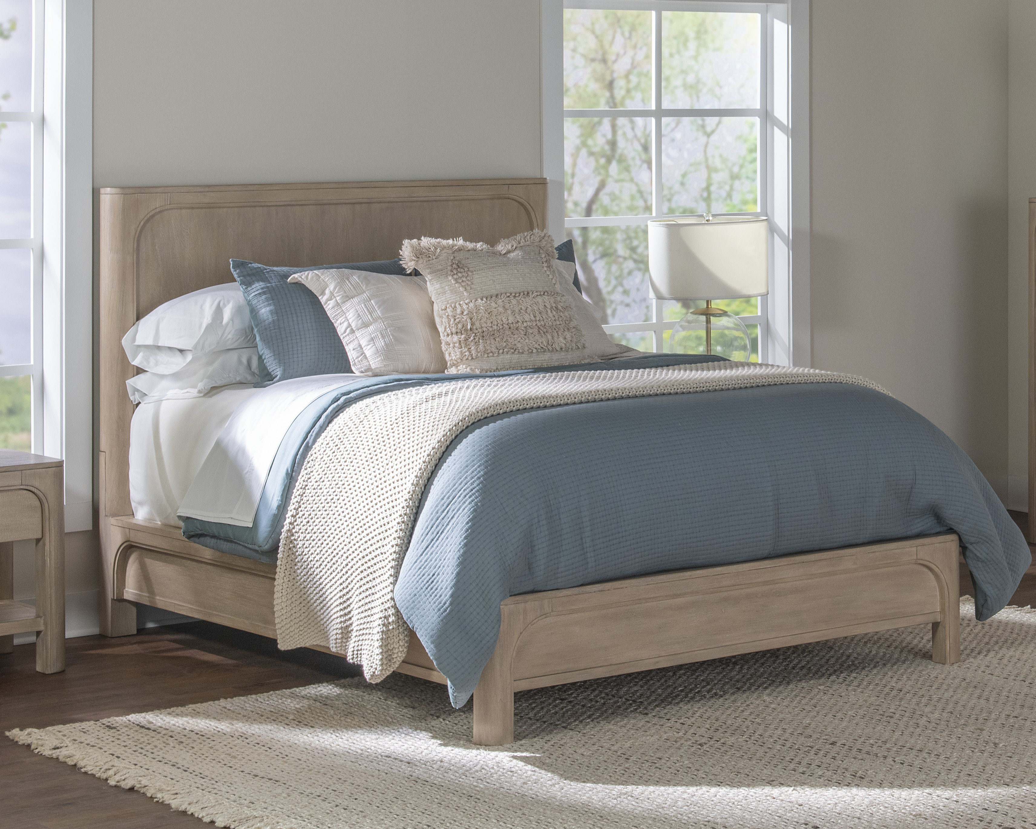 Wildon Home® Hargo 55-Inch Queen Panel Bed Weathered Mango | Wayfair