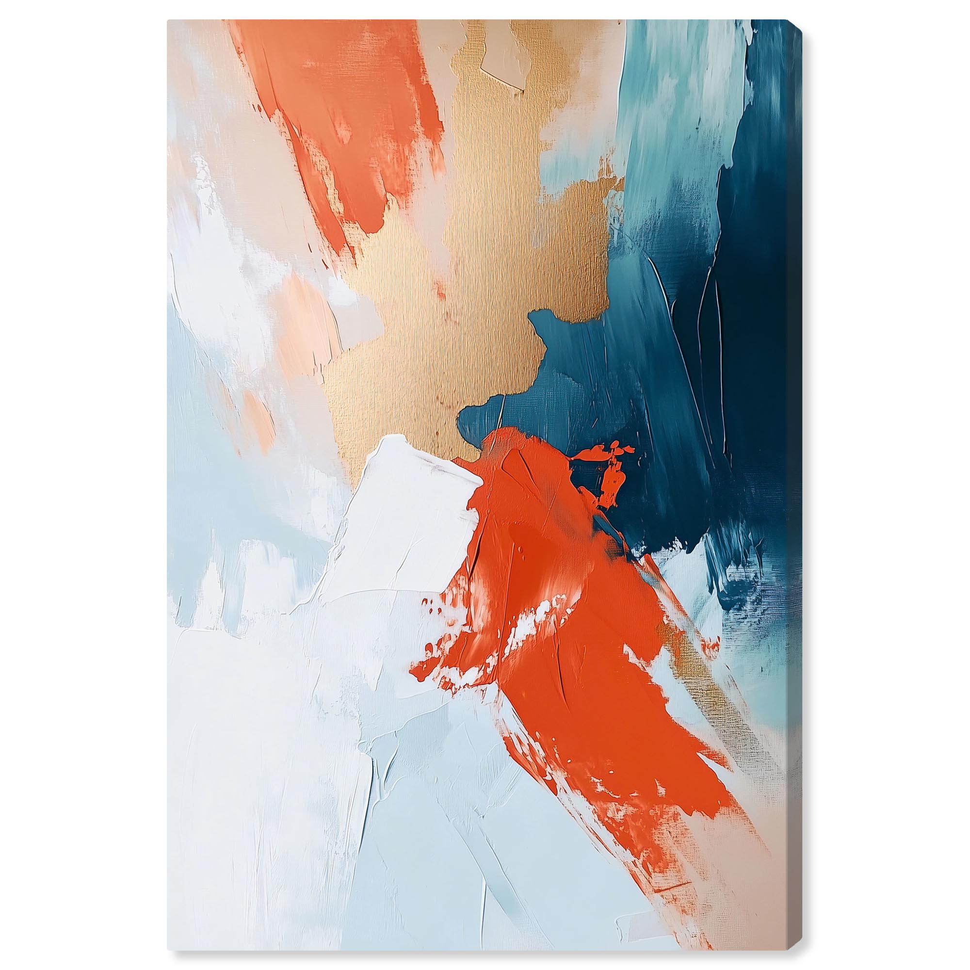 Art Remedy Marbled Abstracts Canvas Bold and Bright III | Wayfair