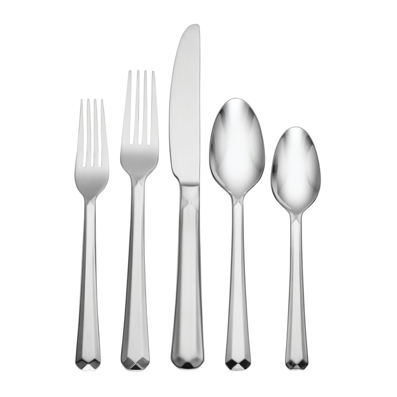 Oneida Chroma 65 Piece Fine Flatware Set & Reviews | Wayfair