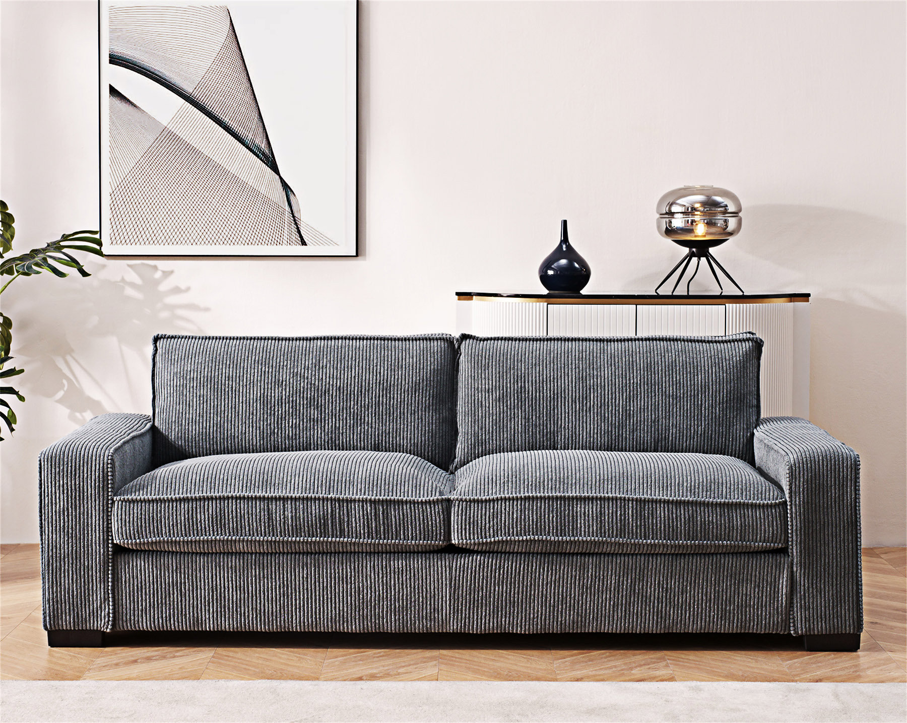 Latitude Run® Sofa Couch With Sleek Design | Wayfair