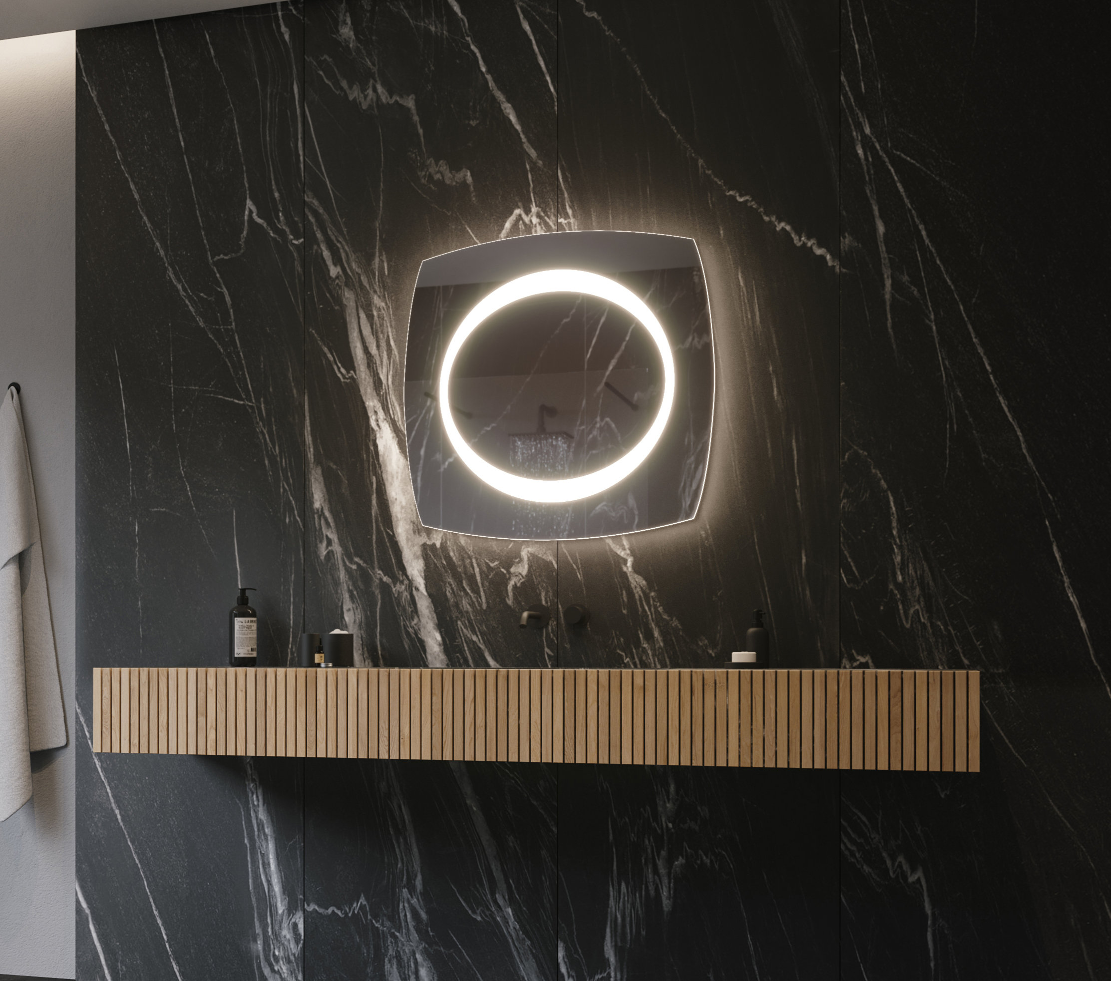 Orren Ellis Frode Illuminated Bathroom/Vanity Wall Mirror | Wayfair