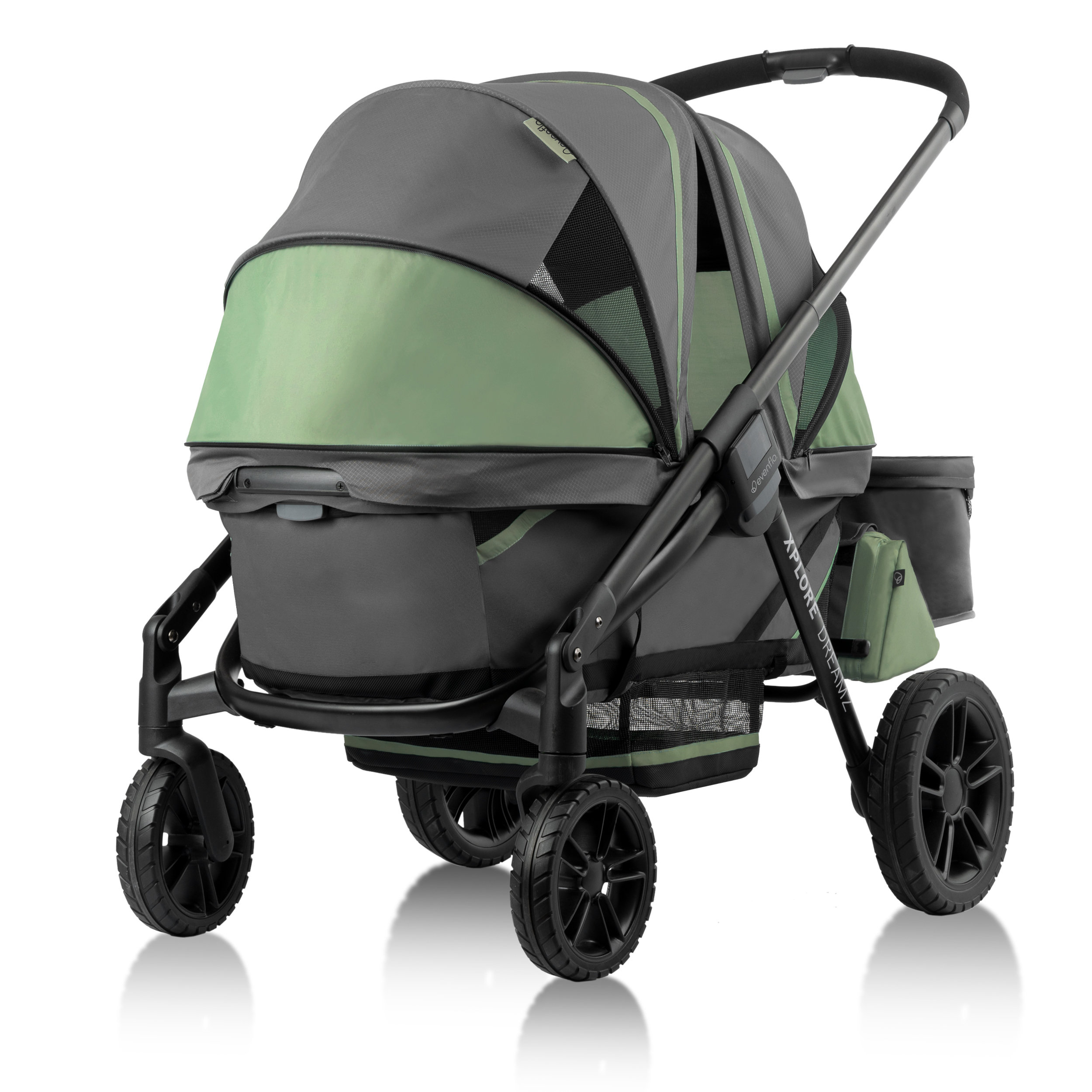 Evenflo Foldable 4 Wheel Wagon with Storage & Reviews | Wayfair