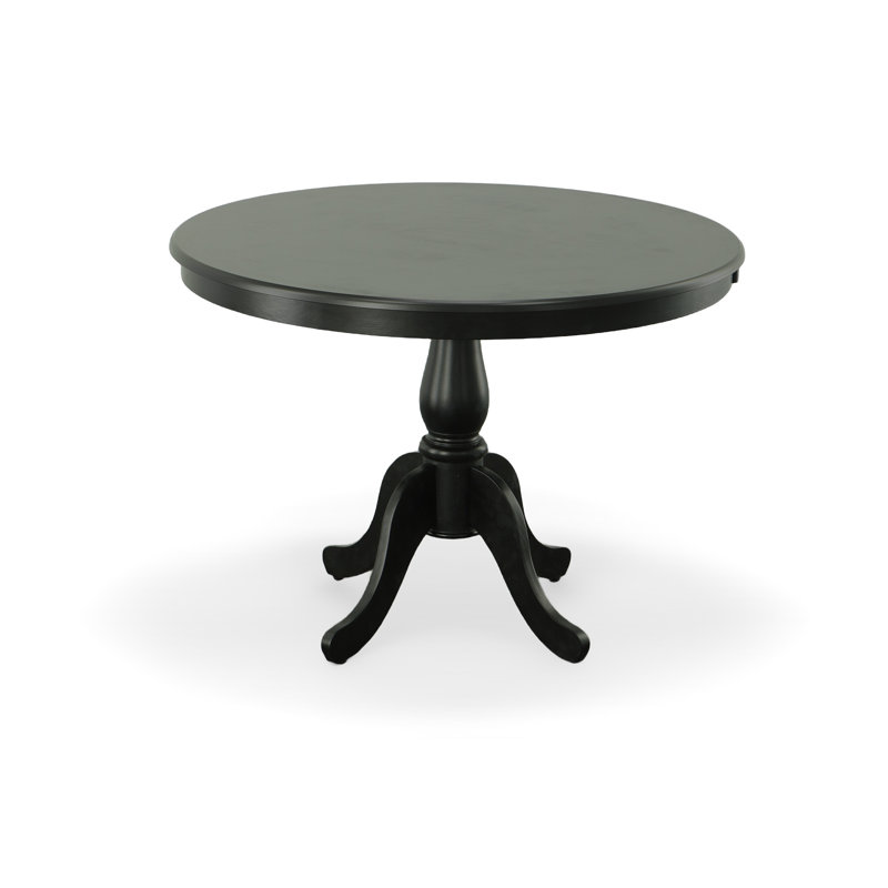 Andover Mills™ Rebekah Round Solid Wood Base Dining Table & Reviews ...