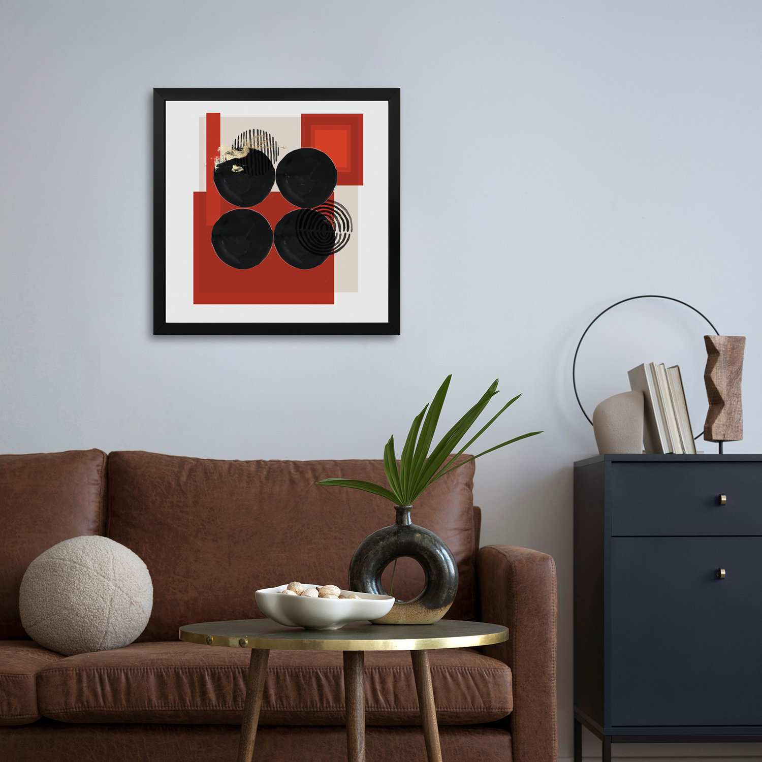 Brayden Studio® Fading Forms I Premium Framed Posters | Wayfair