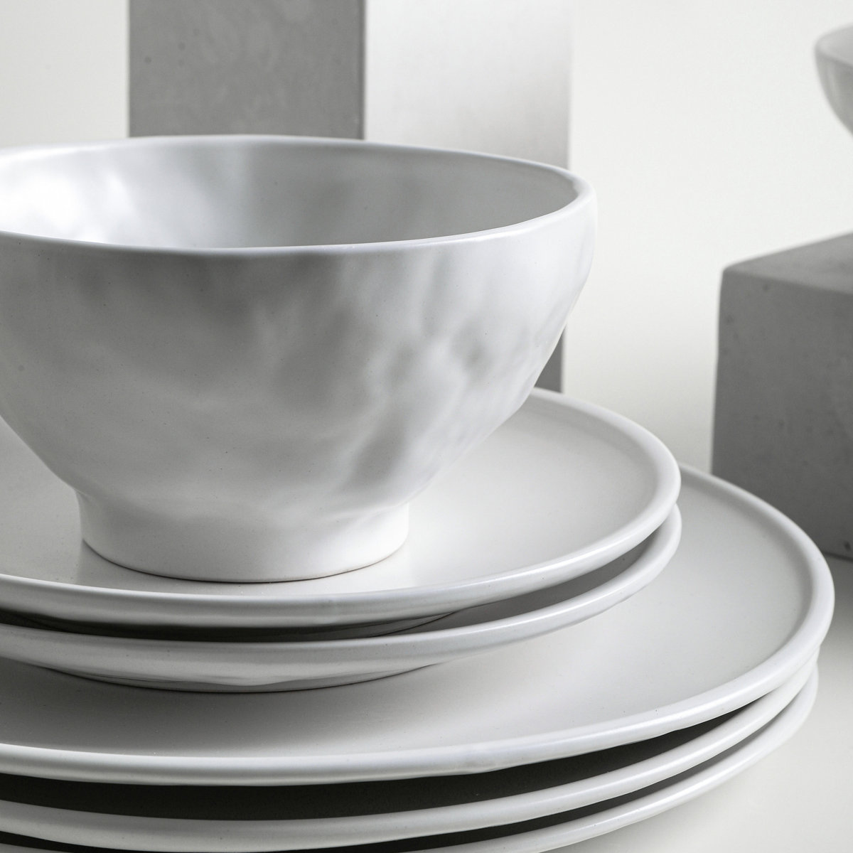 Stone By Mercer Project Dinnerware Set - Service for 4 & Reviews | Joss ...