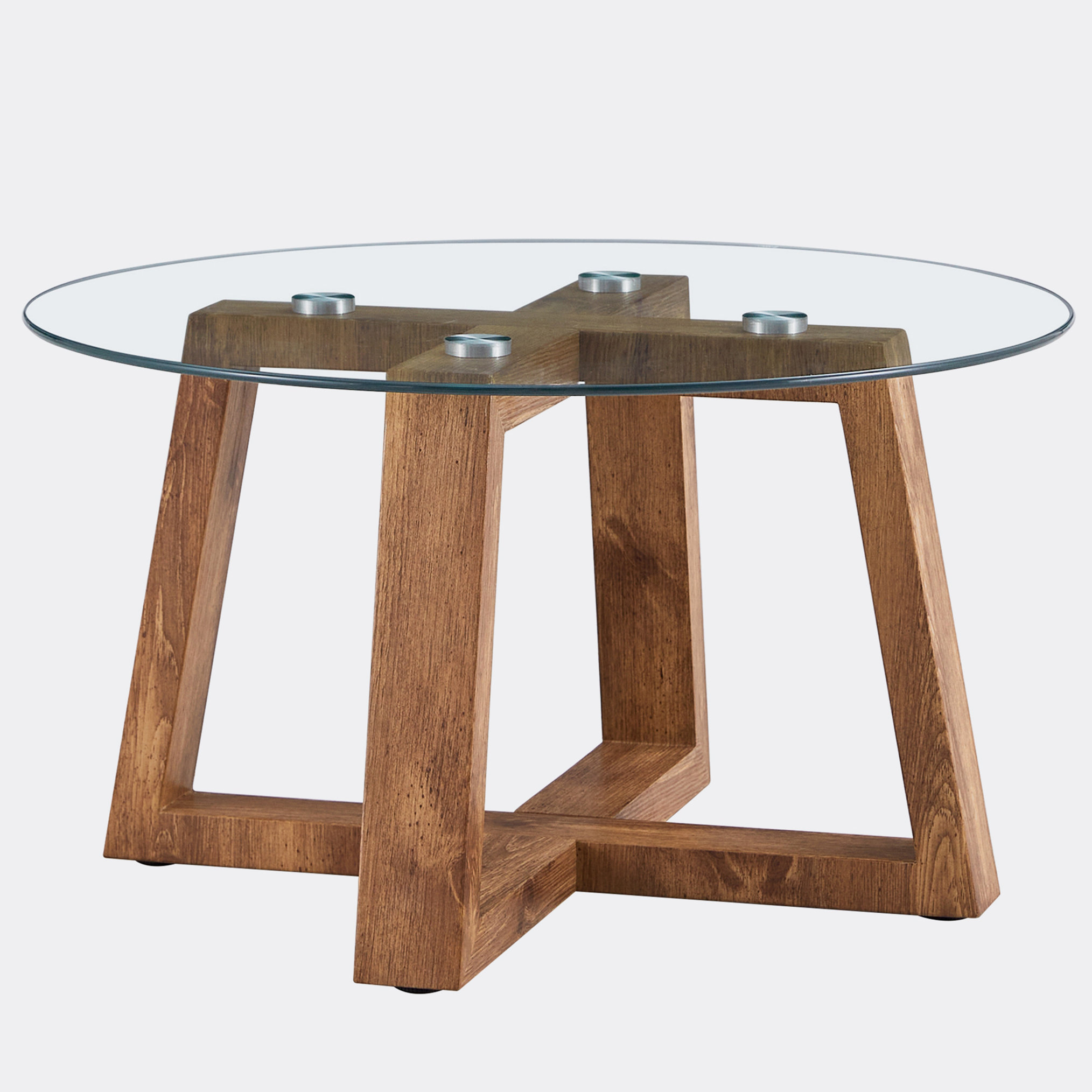 George Oliver Dearius Glass Top Single Coffee Table | Wayfair