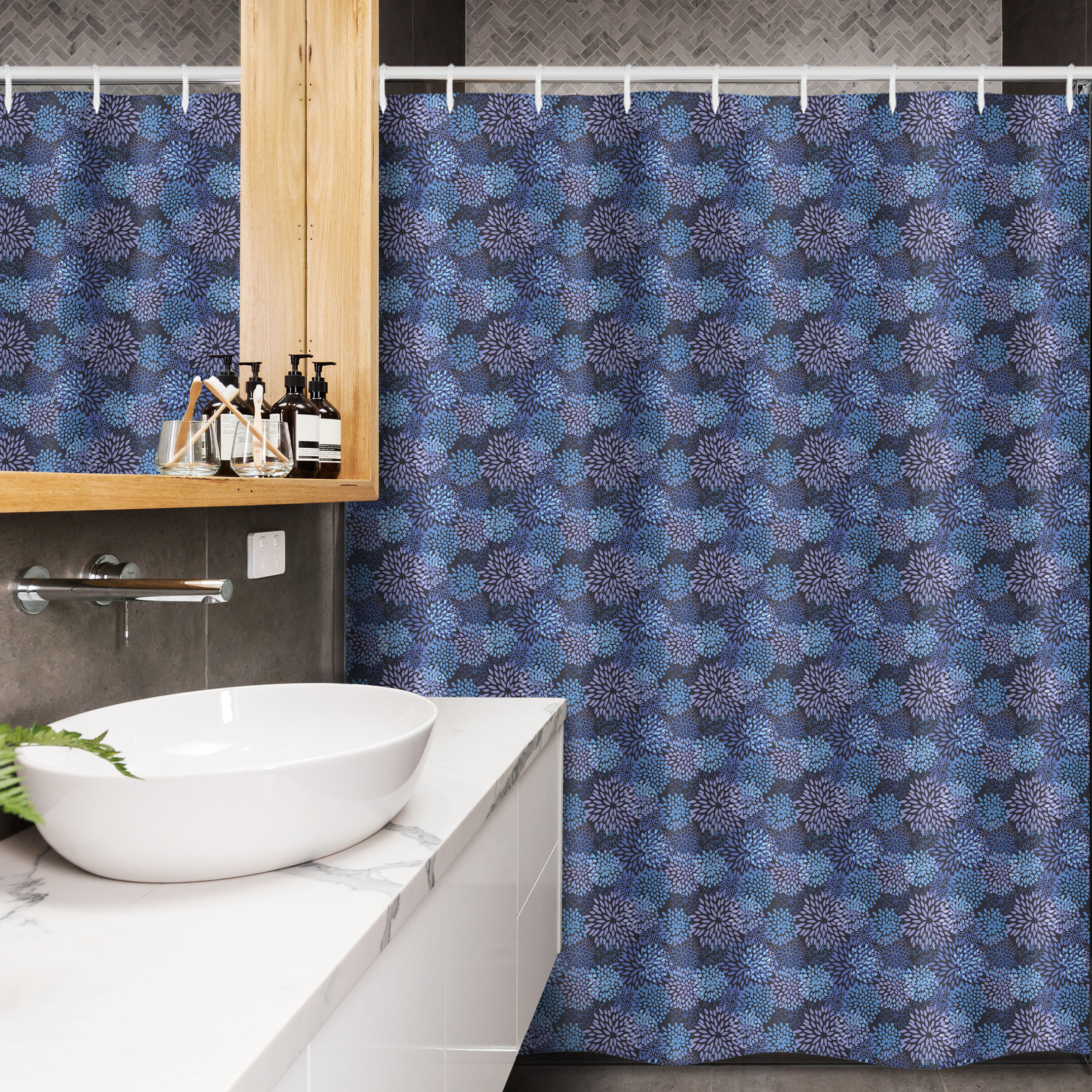 East Urban Home Normanton Shower Curtain with Hooks Included | Wayfair