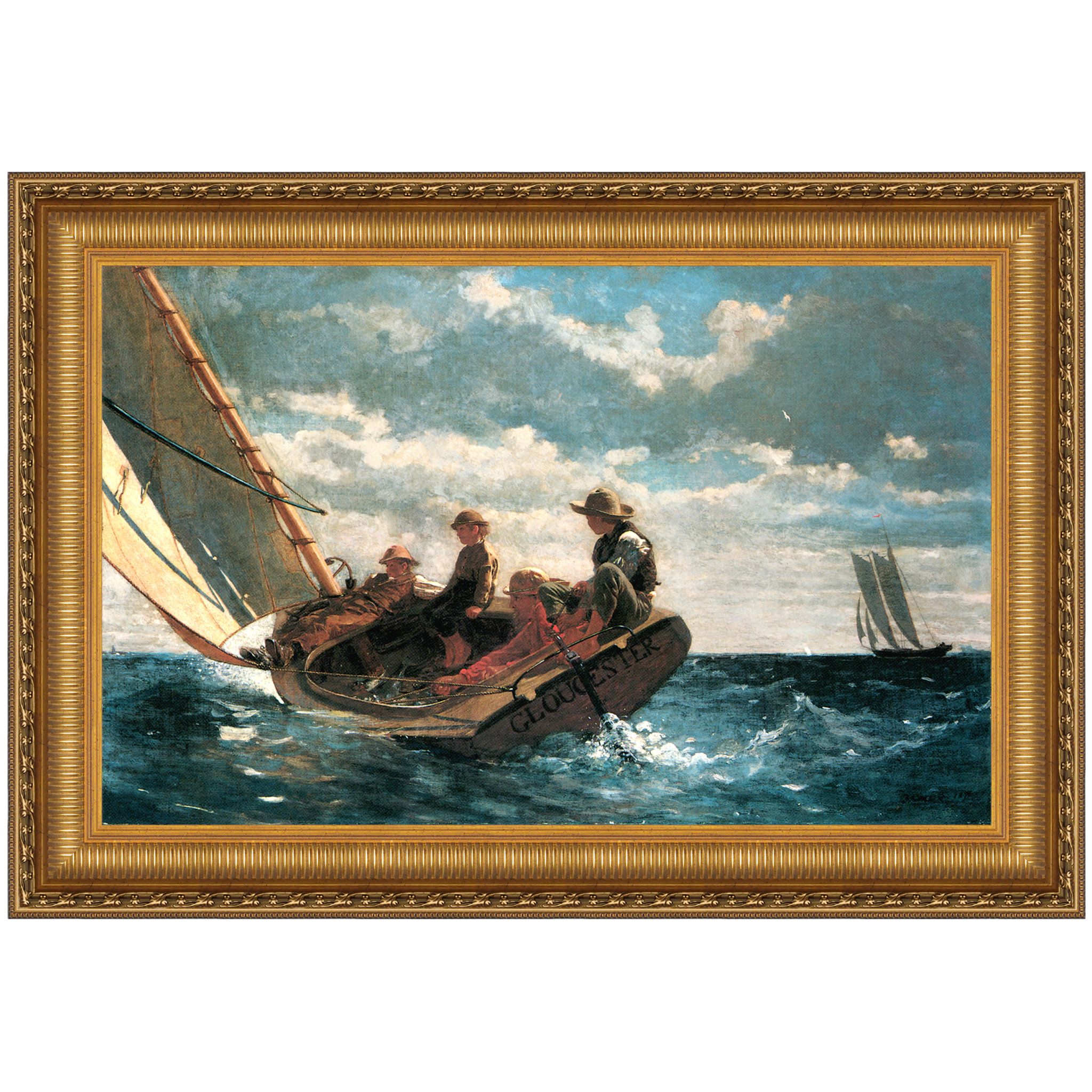 Vault W Artwork By Winslow Homer - Picture Frame Print on Canvas | Wayfair