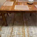 Trent Austin Design® Overbey Striped Ivory/Yellow/Gray Area Rug ...