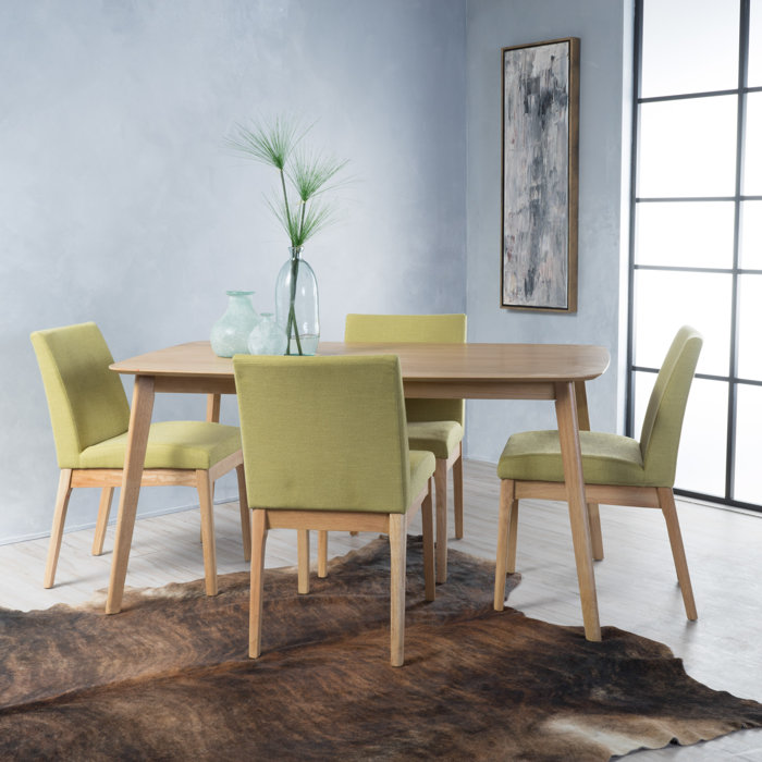 George Oliver Dashone 5 - Piece Dining Set & Reviews | Wayfair