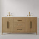 Highbury Furnishings Alsup 66'' Double Bathroom Vanity with Top ...