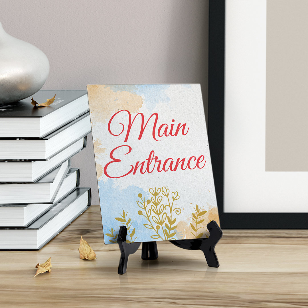 Signs ByLITA Table Sign | Wayfair