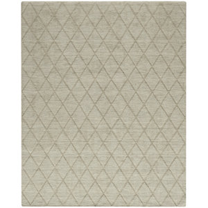 Nourison Wool Haven Sage Modern Wool Indoor Rug | Wayfair