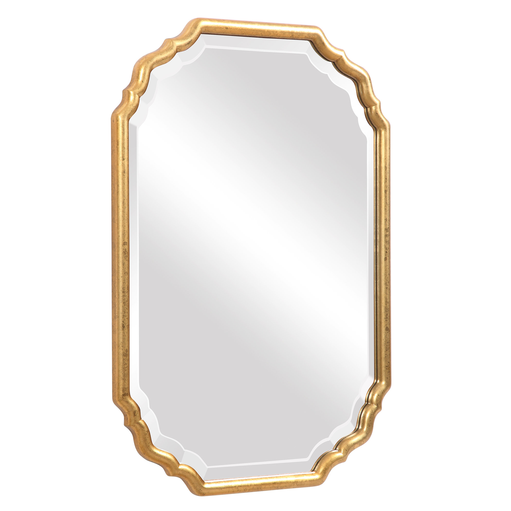 Willa Arlo™ Interiors Everly Traditional Beveled Full Length Mirror ...