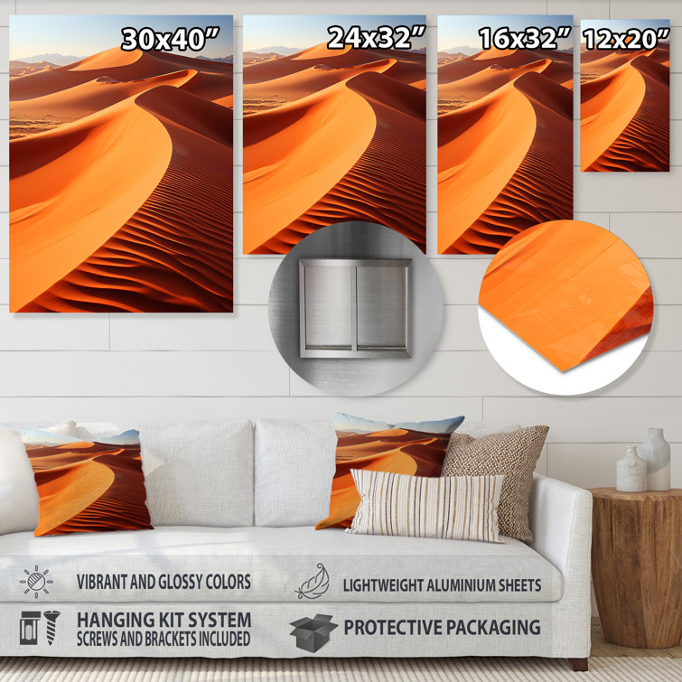 Union Rustic " Desert Sandscape II " on Metal - Wayfair Canada