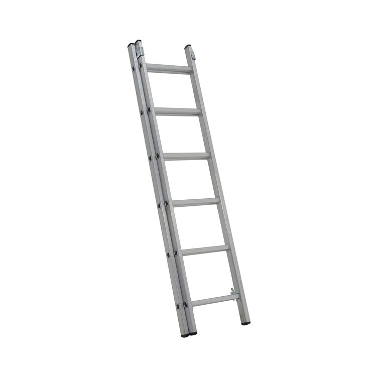 Rhino 257Cm 12 - Step Aluminum Lightweight Folding Straight Ladder ...