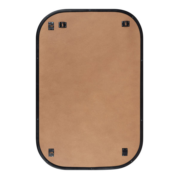 Joss & Main Slade Metal Flat Wall Mirror & Reviews | Wayfair