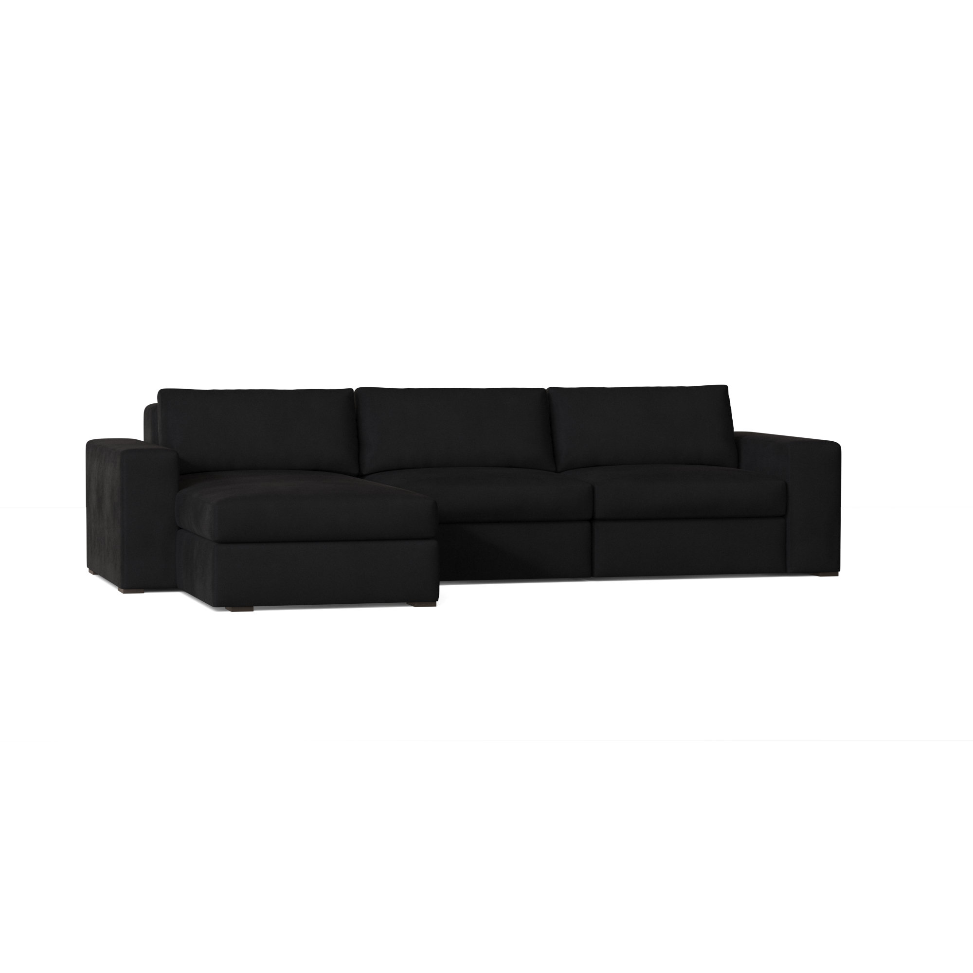 My Chic Nest Liam 3 - Piece Upholstered Sectional | Wayfair