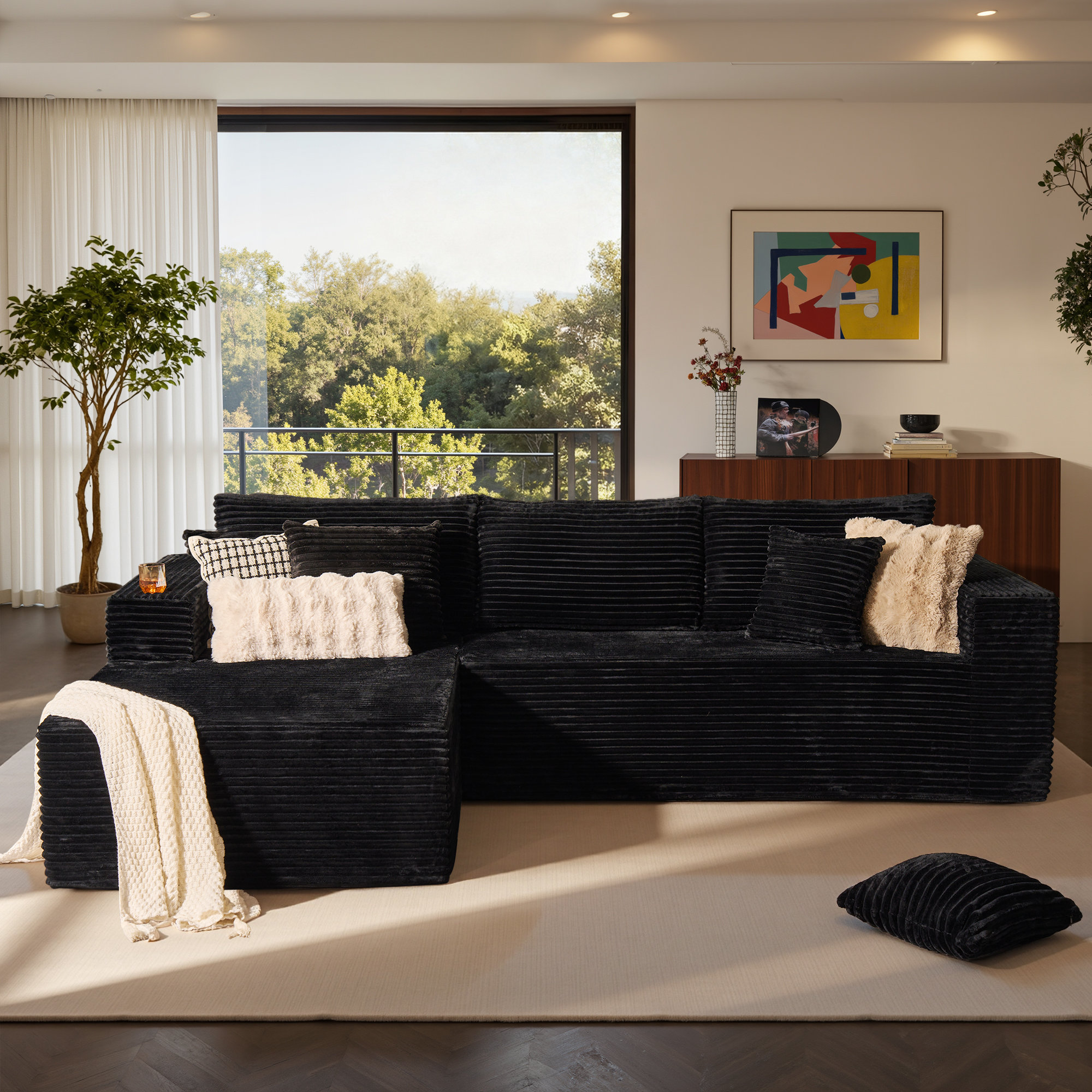 Ivy Bronx Nathasa 2 - Piece No Assembly Required Upholstery Sofa, Free ...