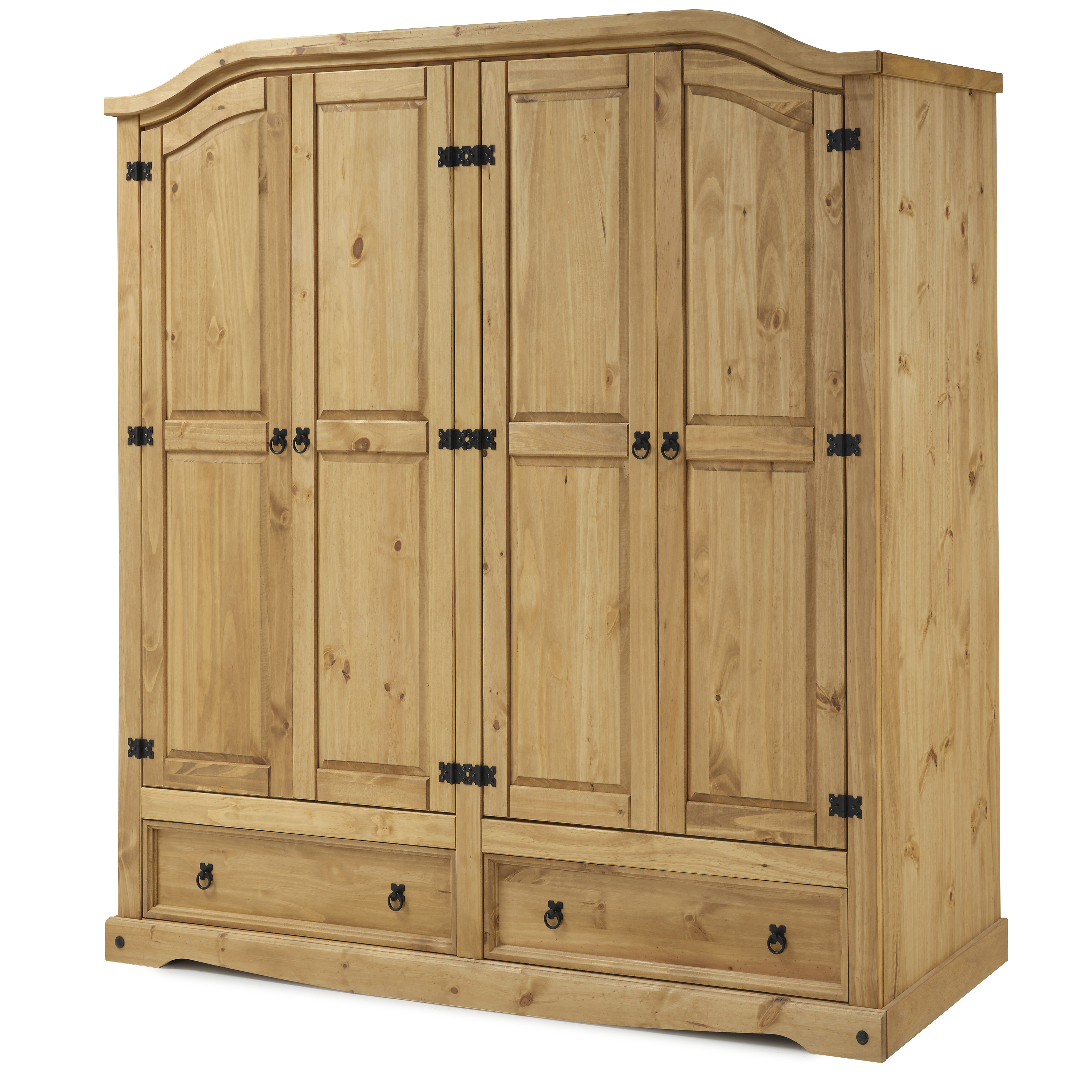 Ophelia & Co. Faywood 4 Door Wardrobe | Wayfair.co.uk