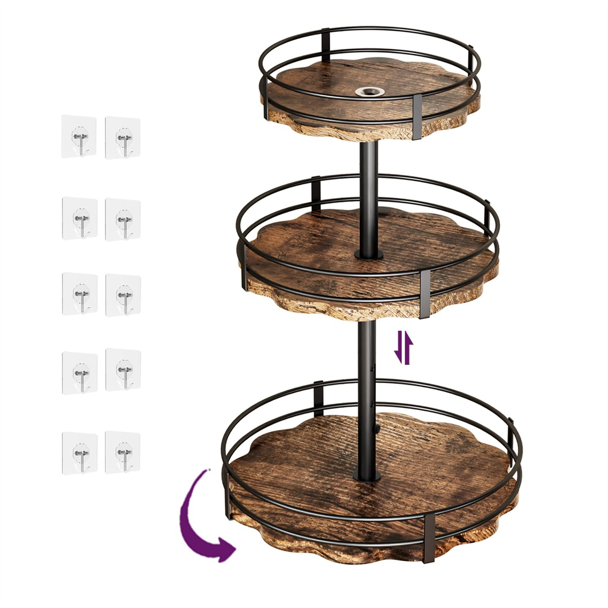 Rebrilliant 3-Tier Lazy Susan Organizer - Wayfair Canada