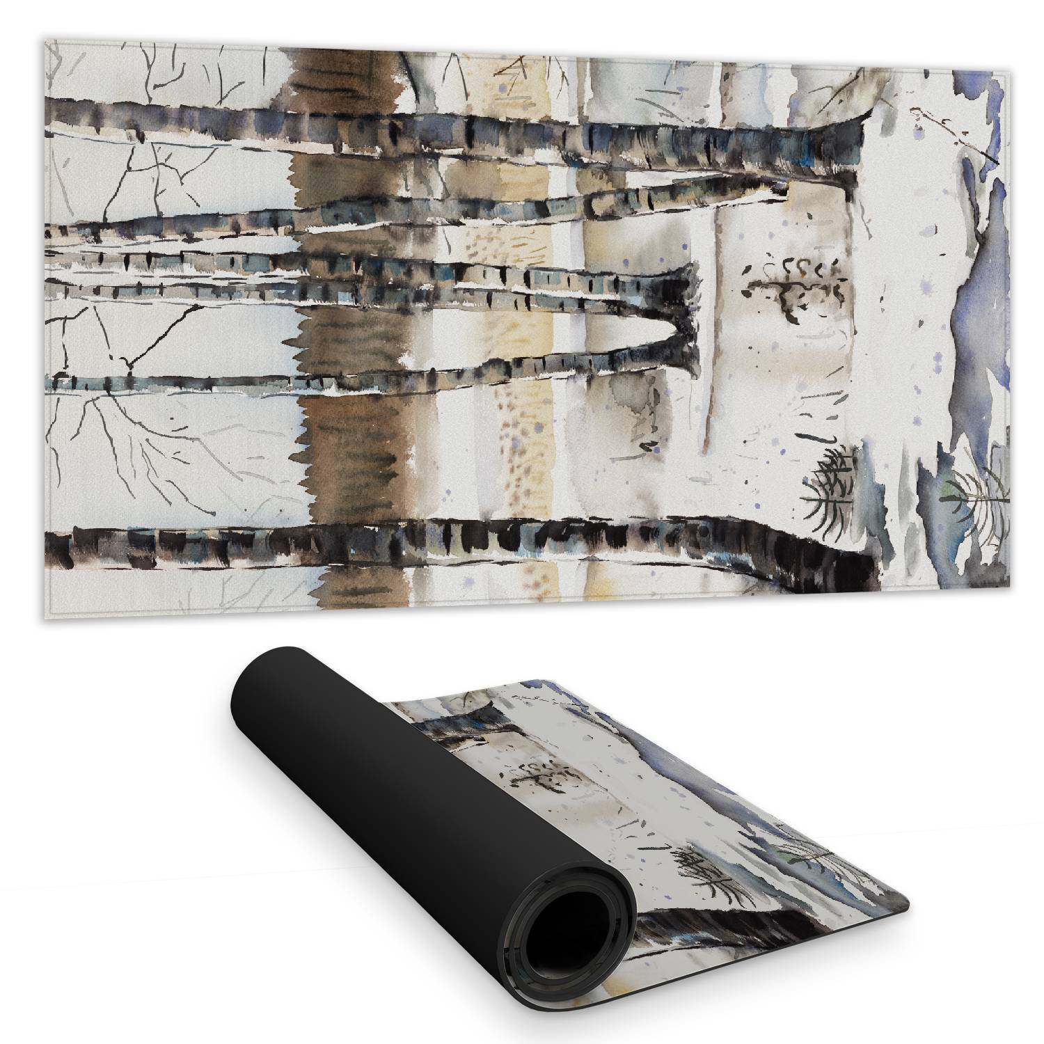 Begin Edition International Inc. Winter swamp - 15.75"x31.50" Desk mat ...