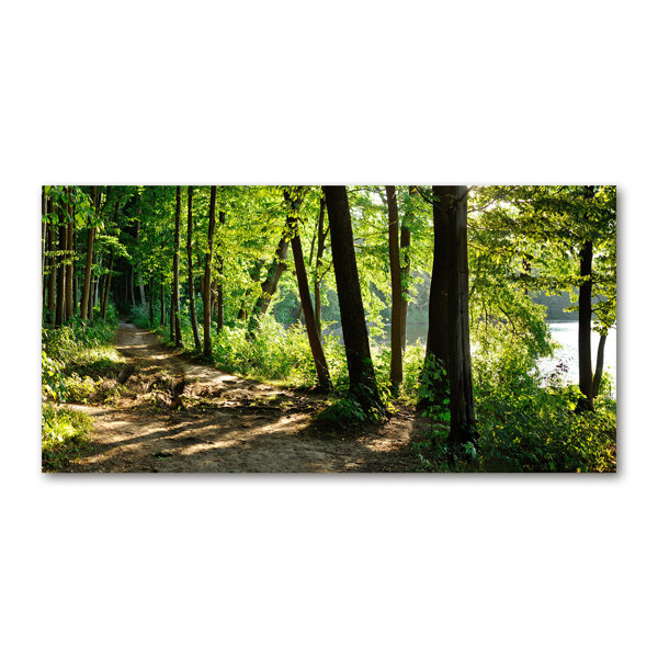 Union Rustic Path In The Meadow - Wrapped Canvas Art Prints | Wayfair.co.uk