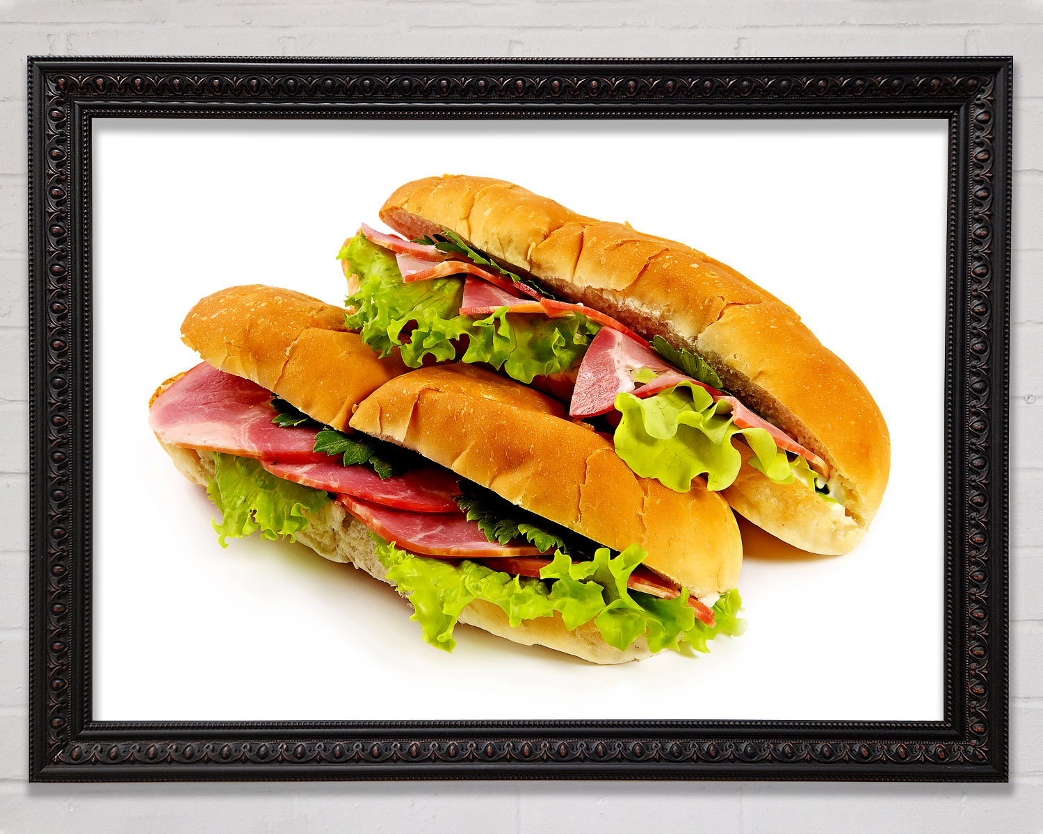 Bright Star Ham Sandwiches Framed Print | Wayfair.co.uk