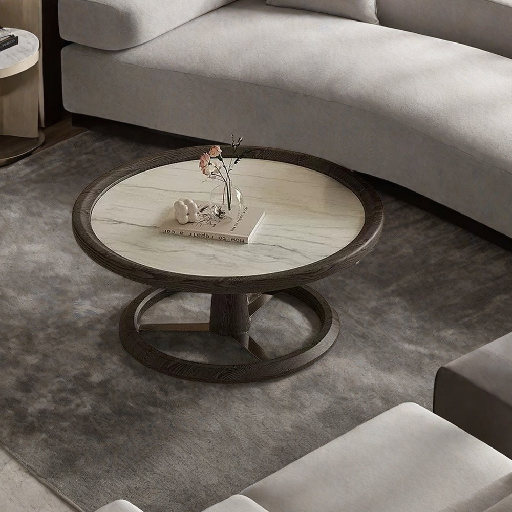 Wu's StylishVault Simple Style Coffee Table with Spacious Top | Wayfair