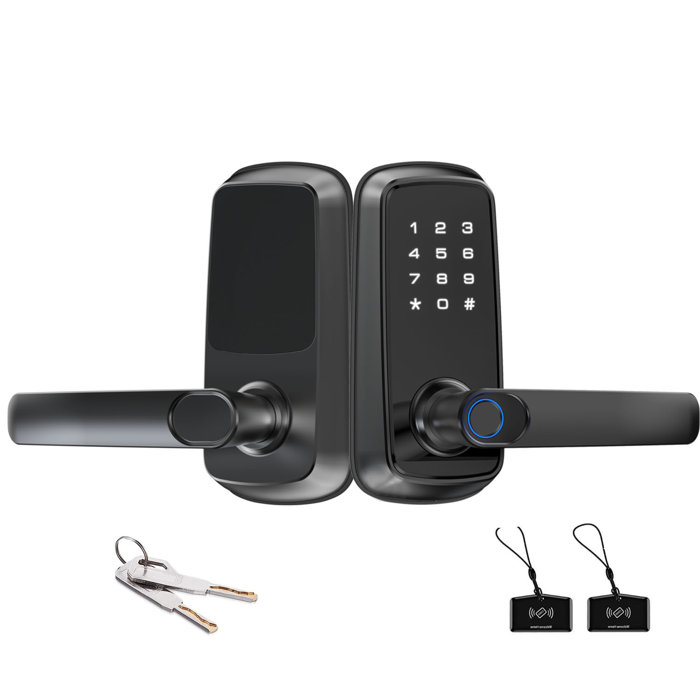 masiluo Touchscreen Smart Lock with Electronic Deadbolt | Wayfair