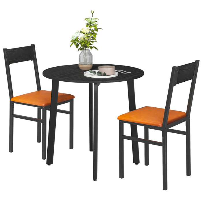 Ebern Designs 3 - Piece Dining Set & Reviews | Wayfair