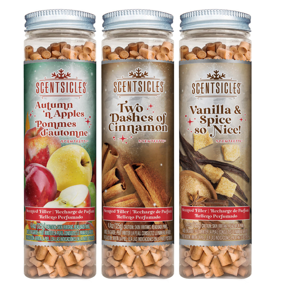 Scentsicles, Scentfetti, 1 Autumn 'N Apples / 1 Two Dashes Of Cinnamon ...