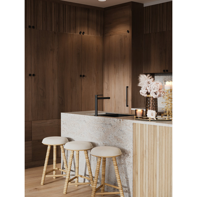 Joss & Main Alyson Twist Counter Stool | Wayfair