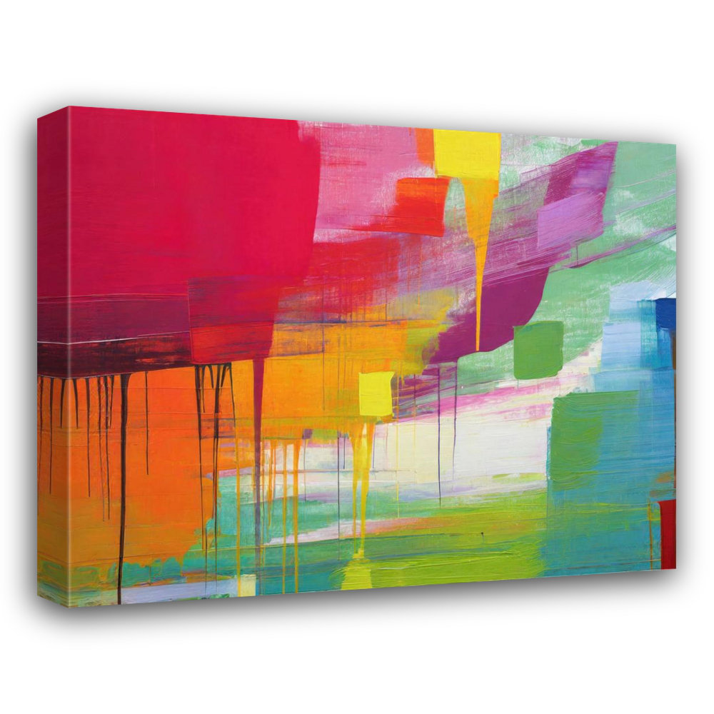 Wrought Studio Melt-Giclee Reproduction on Gallery Wrapped Canvas ...