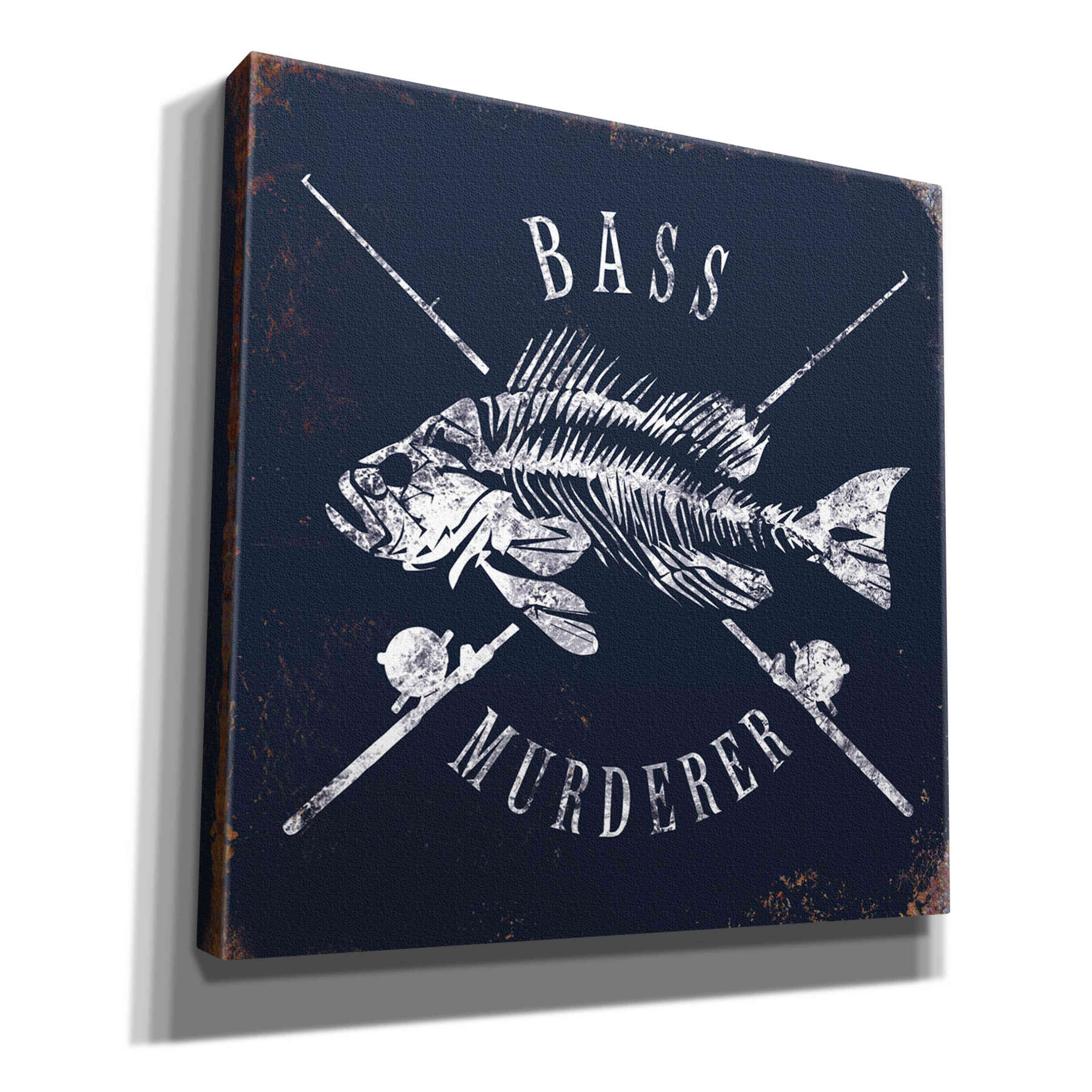 Trinx 'Bass Murderer' By JJ Brando, Canvas Wall Art | Wayfair