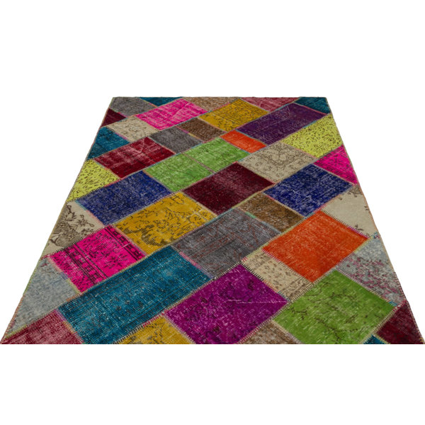 Langley Street Round Nunes Hand Knotted Area Rug | Wayfair.co.uk
