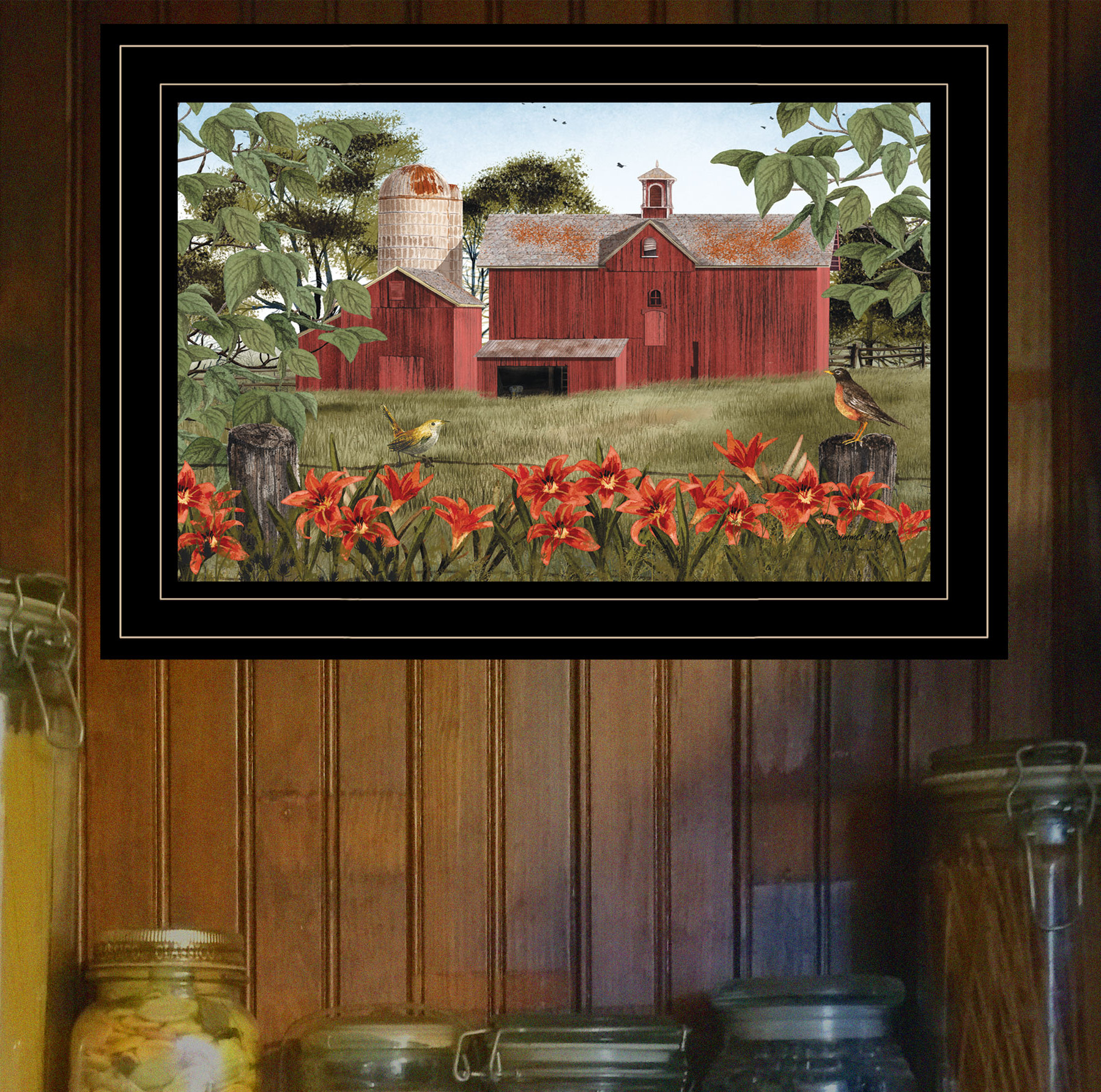 August Grove® Summer Days Framed Wall Art for Living Room, Home Wall ...