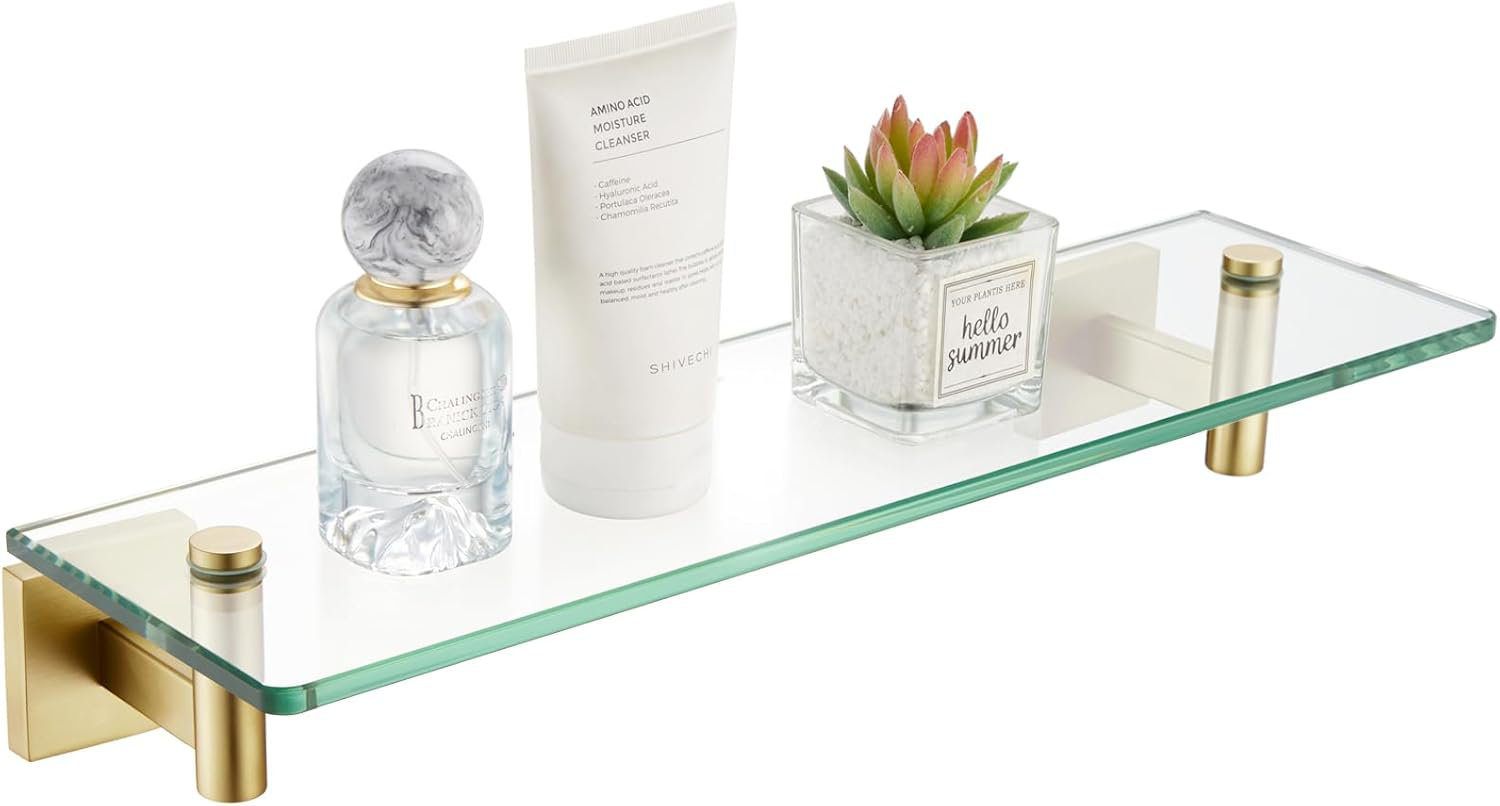 Latitude Run® Shelves, Long Wood Floating Wall Shelf Shelves For Living ...