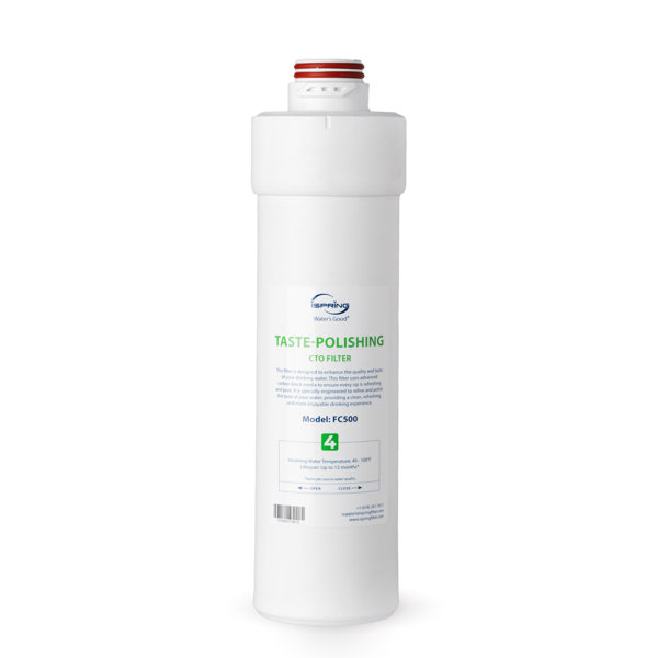 iSpring Water Systems iSpring FC500 4th-Stage Taste-Polishing CTO Water ...