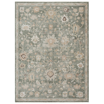 Bungalow Rose Hazel 506 Performance Oriental Rug | Wayfair