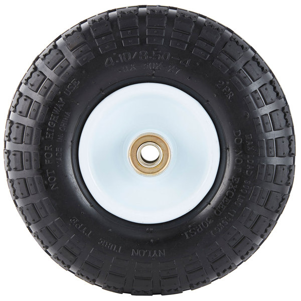 Tricam Farm & Ranch 10" Pneumatic Single Replacement Utility Cart Tire ...