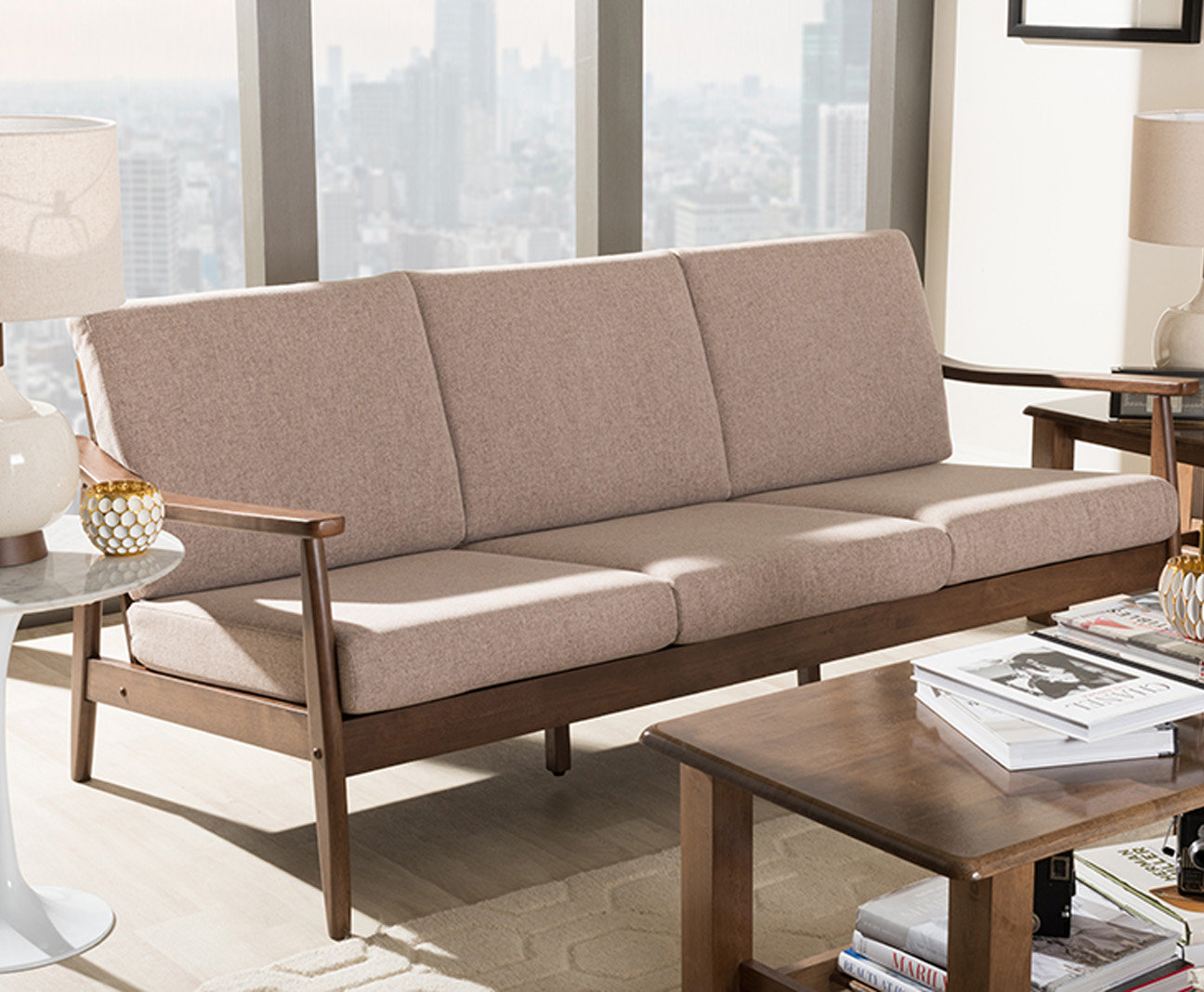 Millwood Pines Drogin 72.05" Square Arm Sofa & Reviews - Wayfair Canada